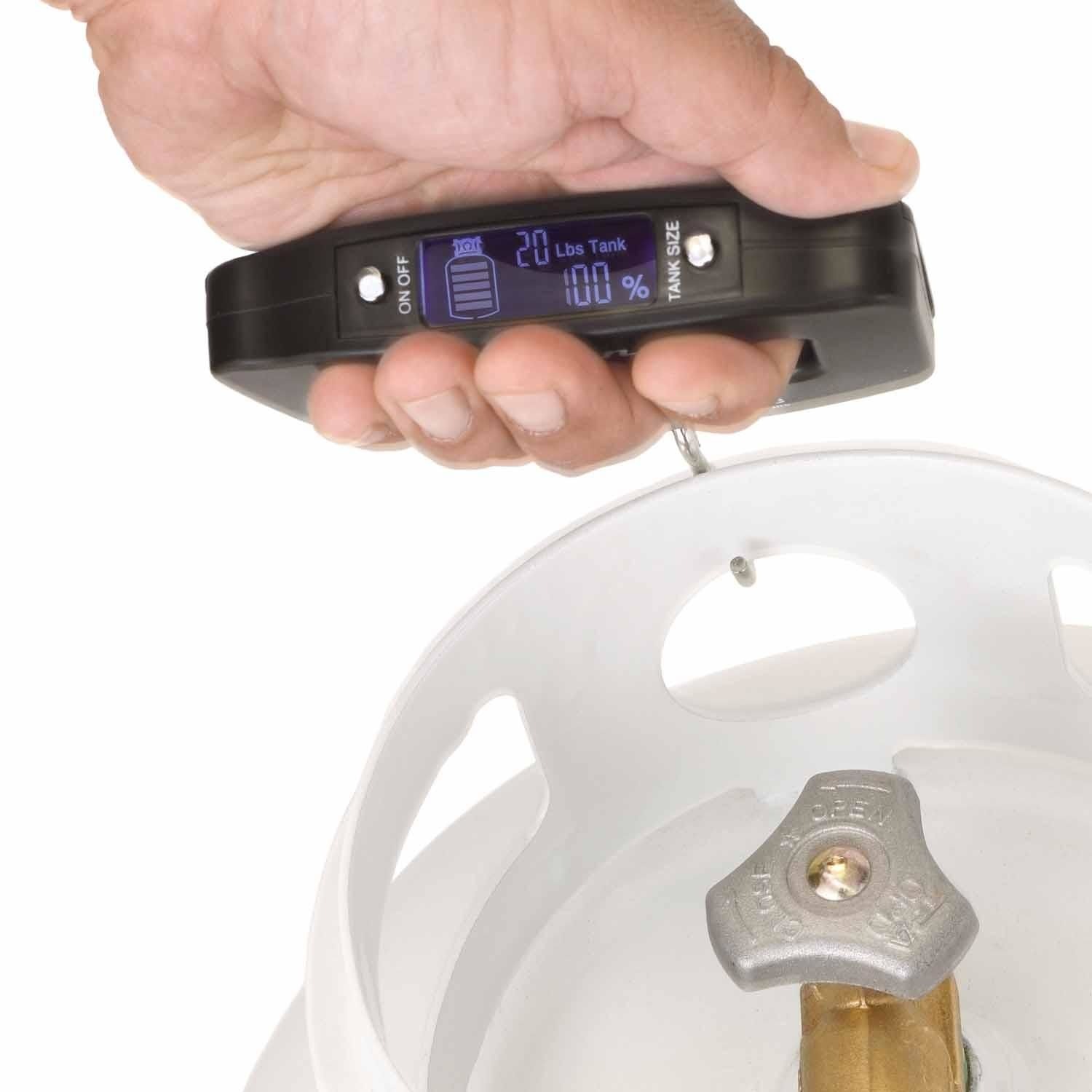 FLAME KING Electronic Propane Tank Gauge Scale with Digital Indicator