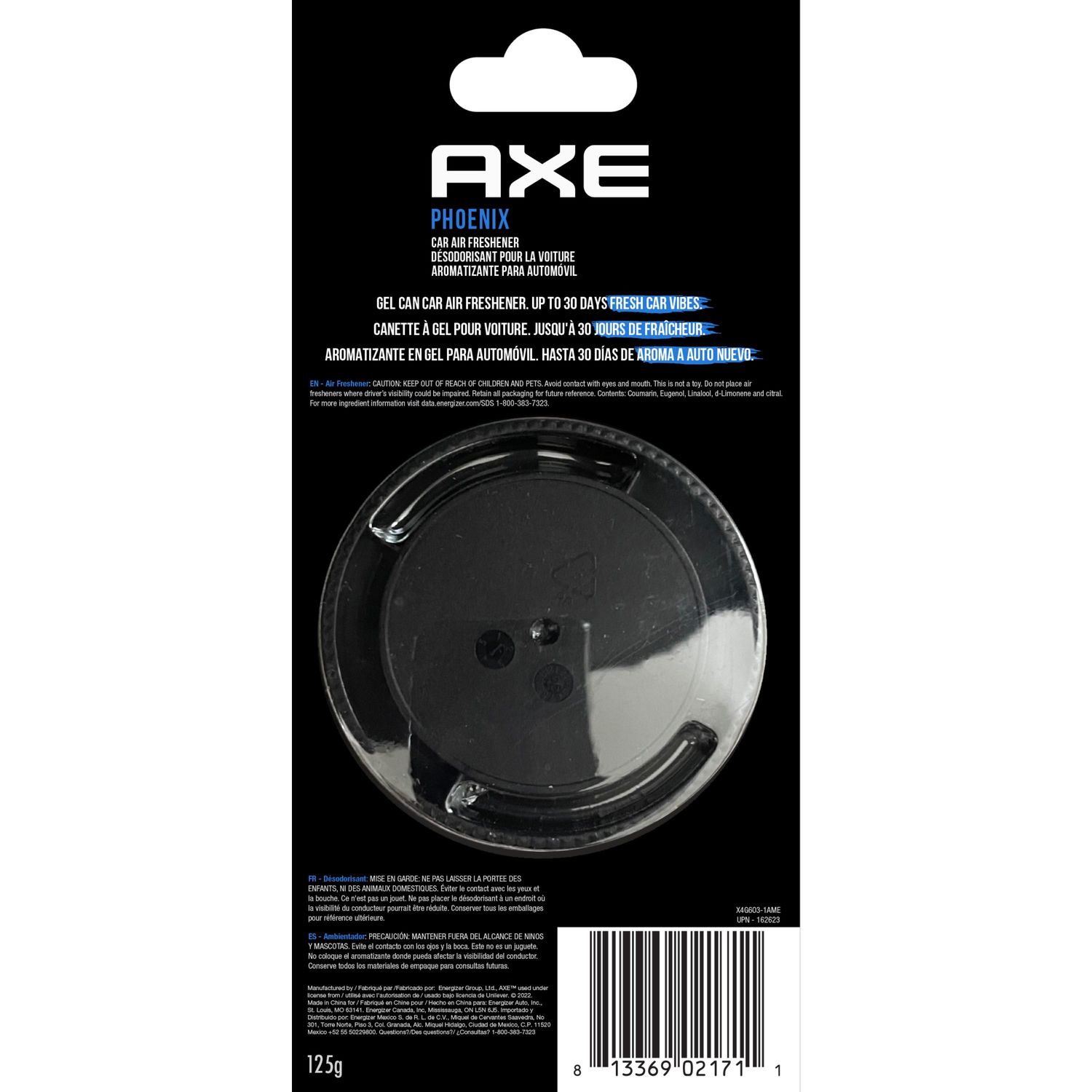 Aromatizante Axe Auto Air Fresheners Phoenix