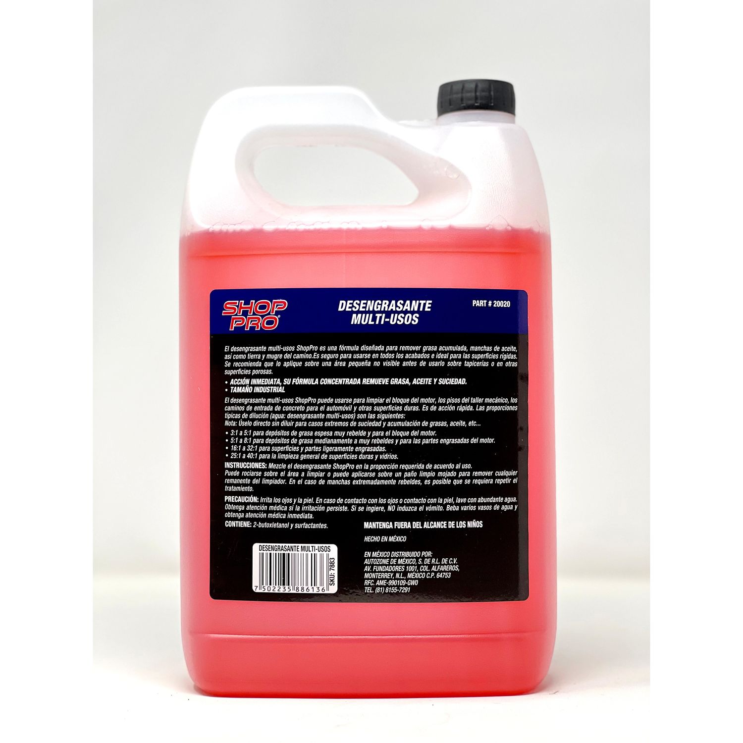 Desengrasante Autozone de 3.78 Litros
