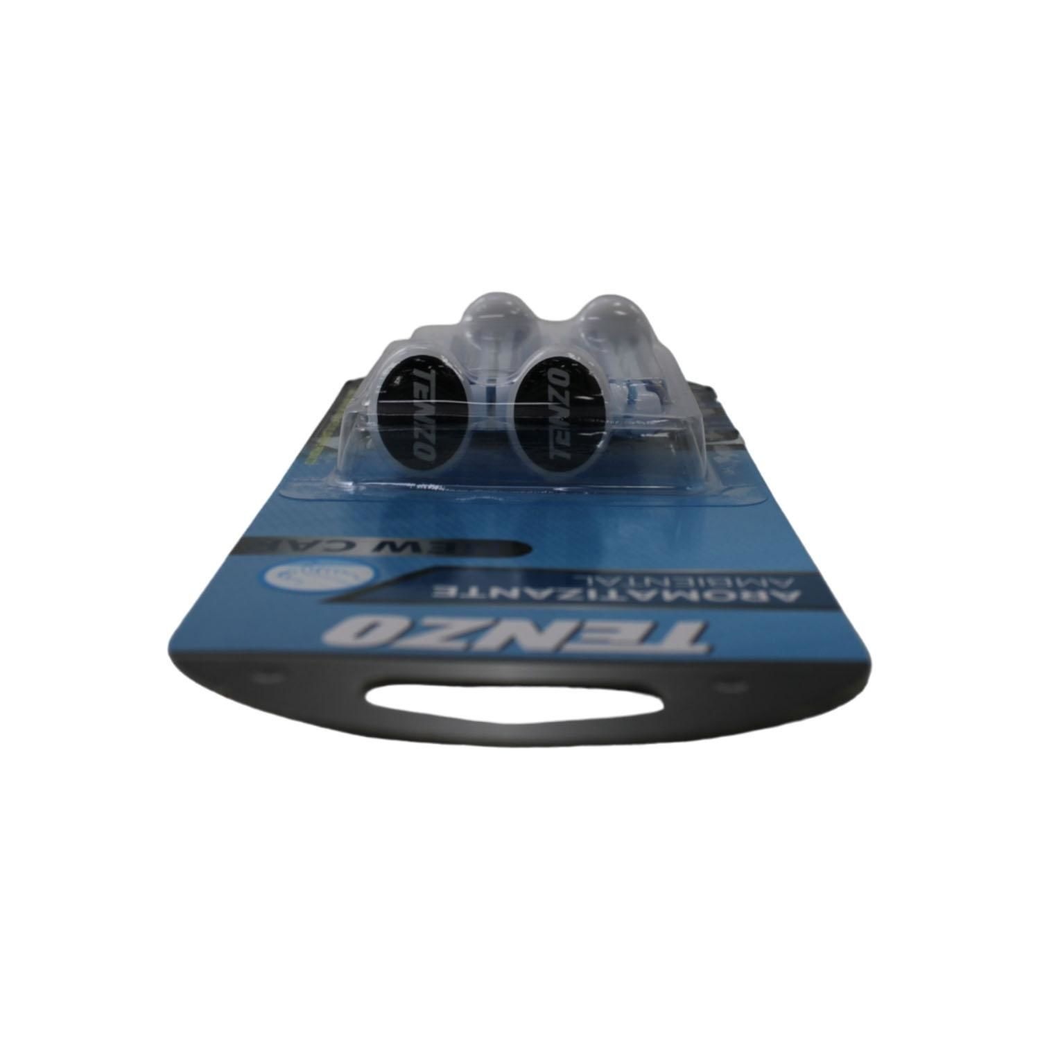 Aromatizante Tenzo con Clip de Ventilacion con Aroma de Auto Nuevo, 4 ...