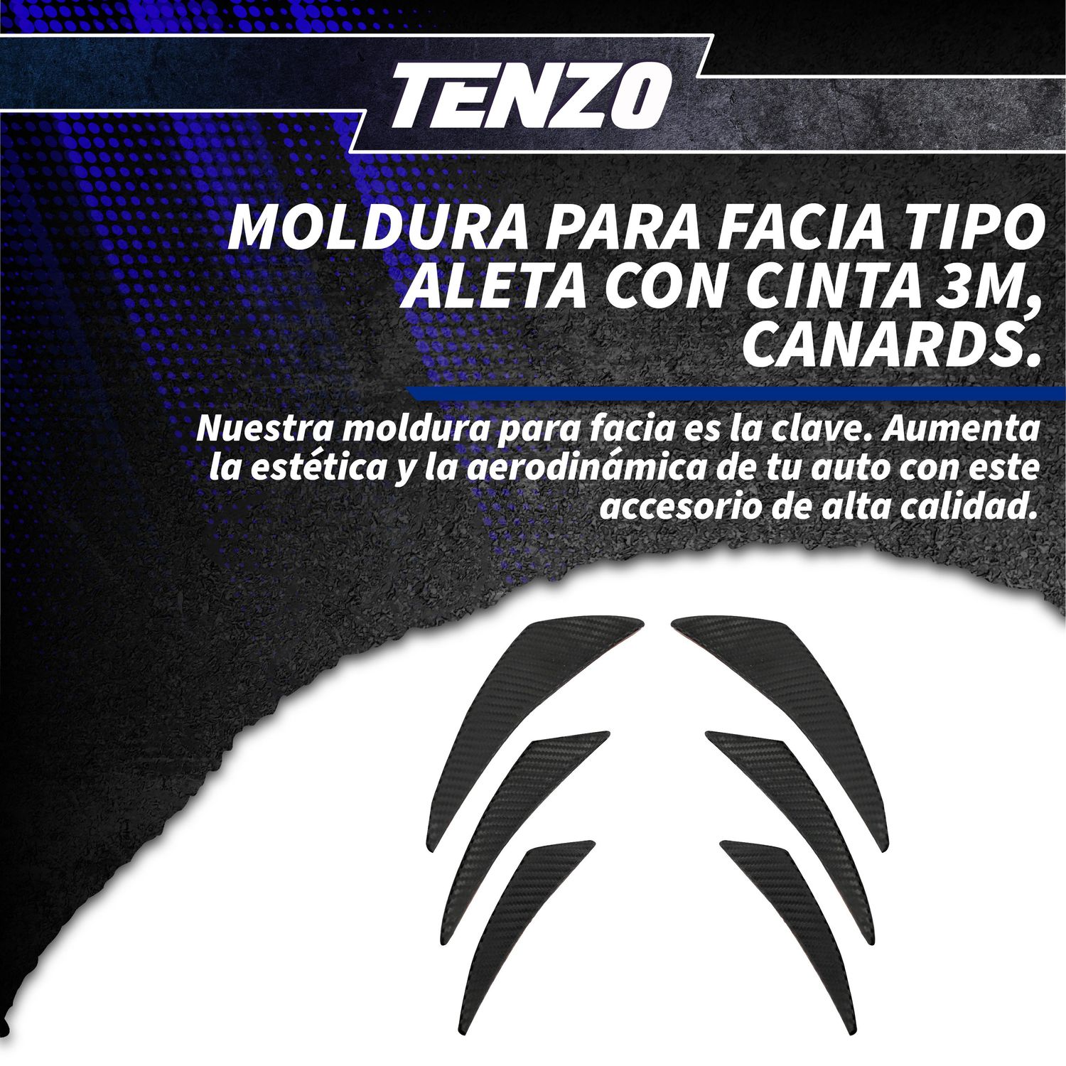 Molduras Faciales Tipo Aleta Tenzo R