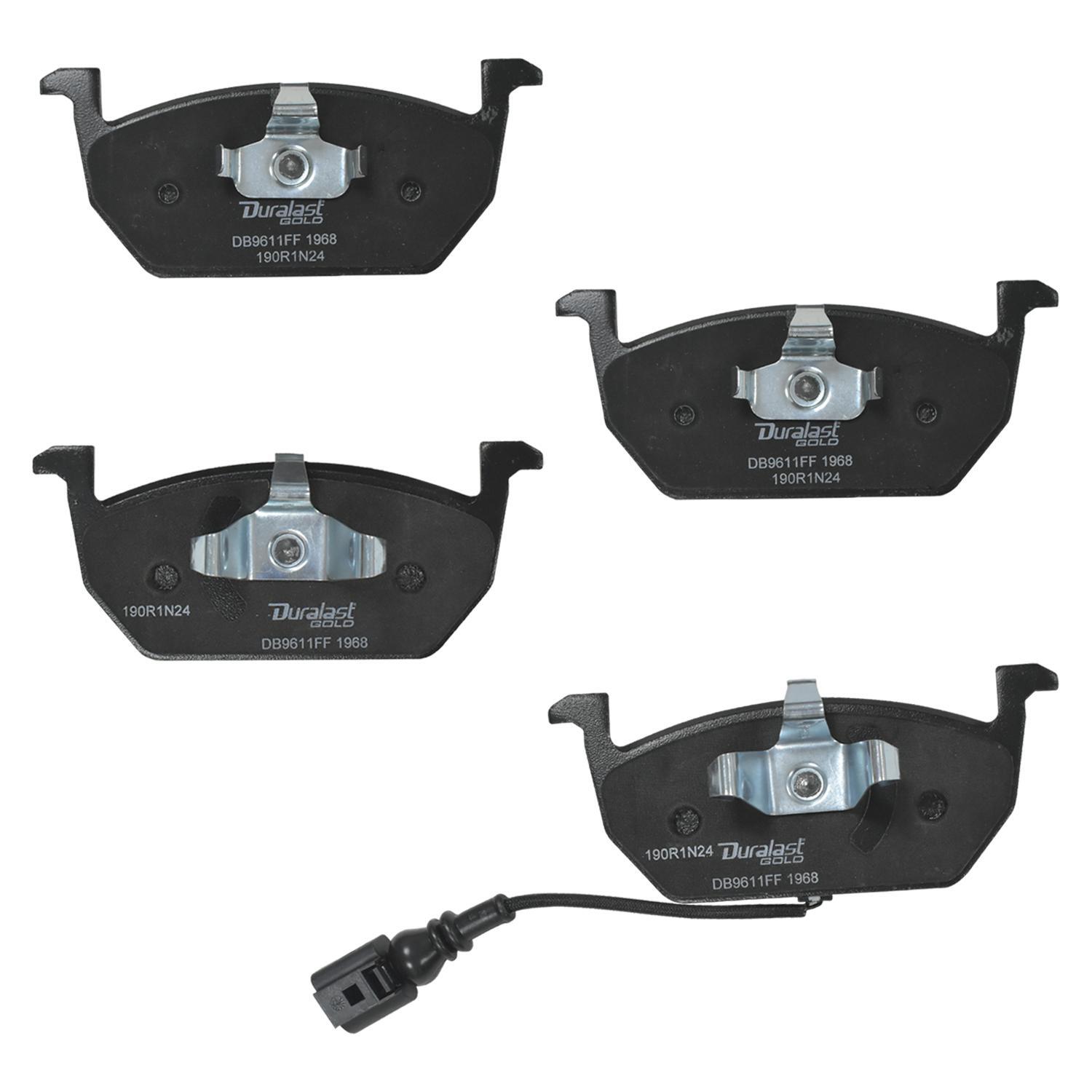 Balatas Semi-Metalicas Duralast Gold DG1968