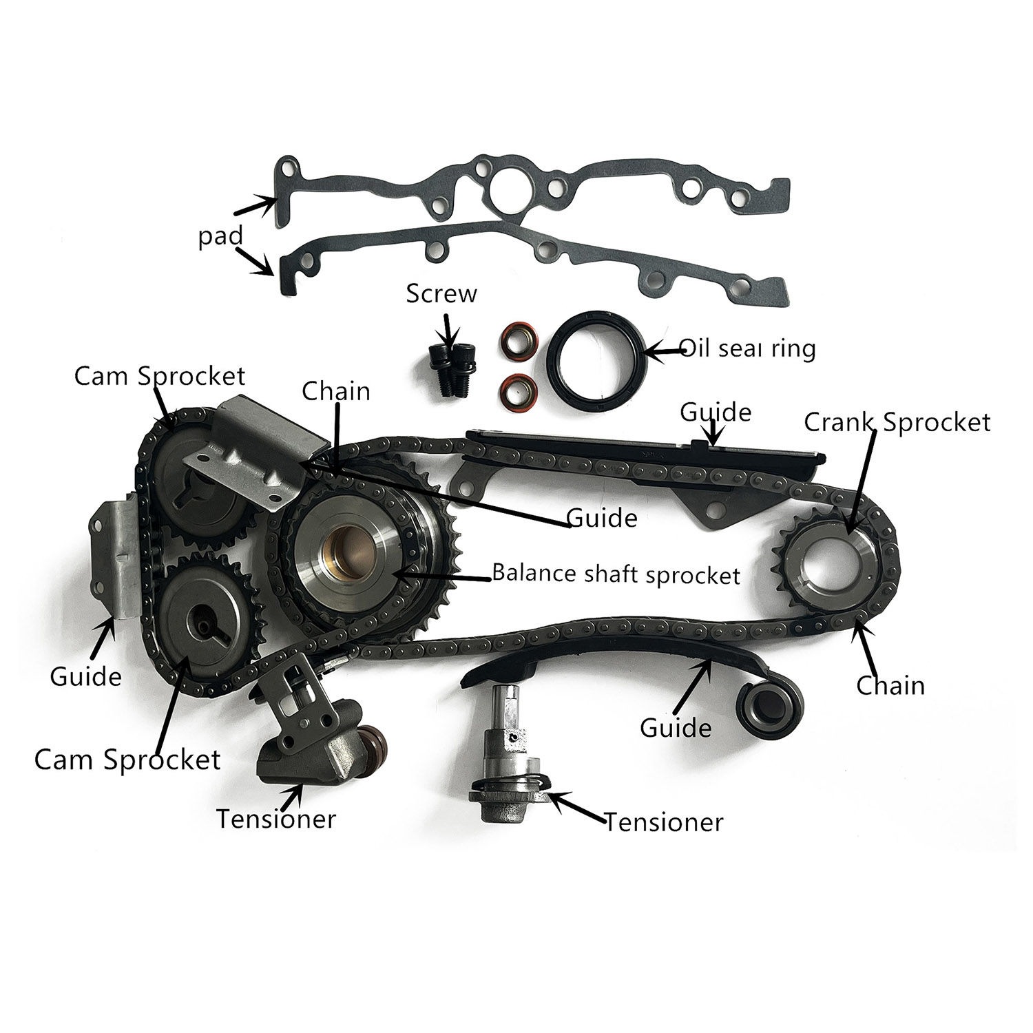 Kit de Cadena de Cadena de Distribucion de Motor Duralast 9-4174SX