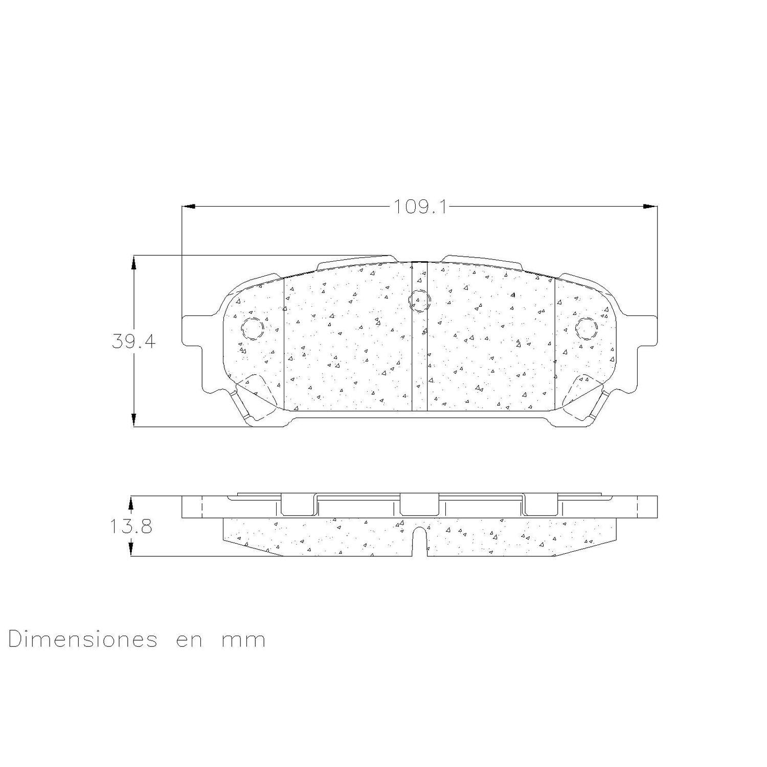 Balatas de Ceramica Duralast Gold DG1004