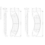 Juego de Balatas de Disco de Ceramica Duralast Gold DG1329