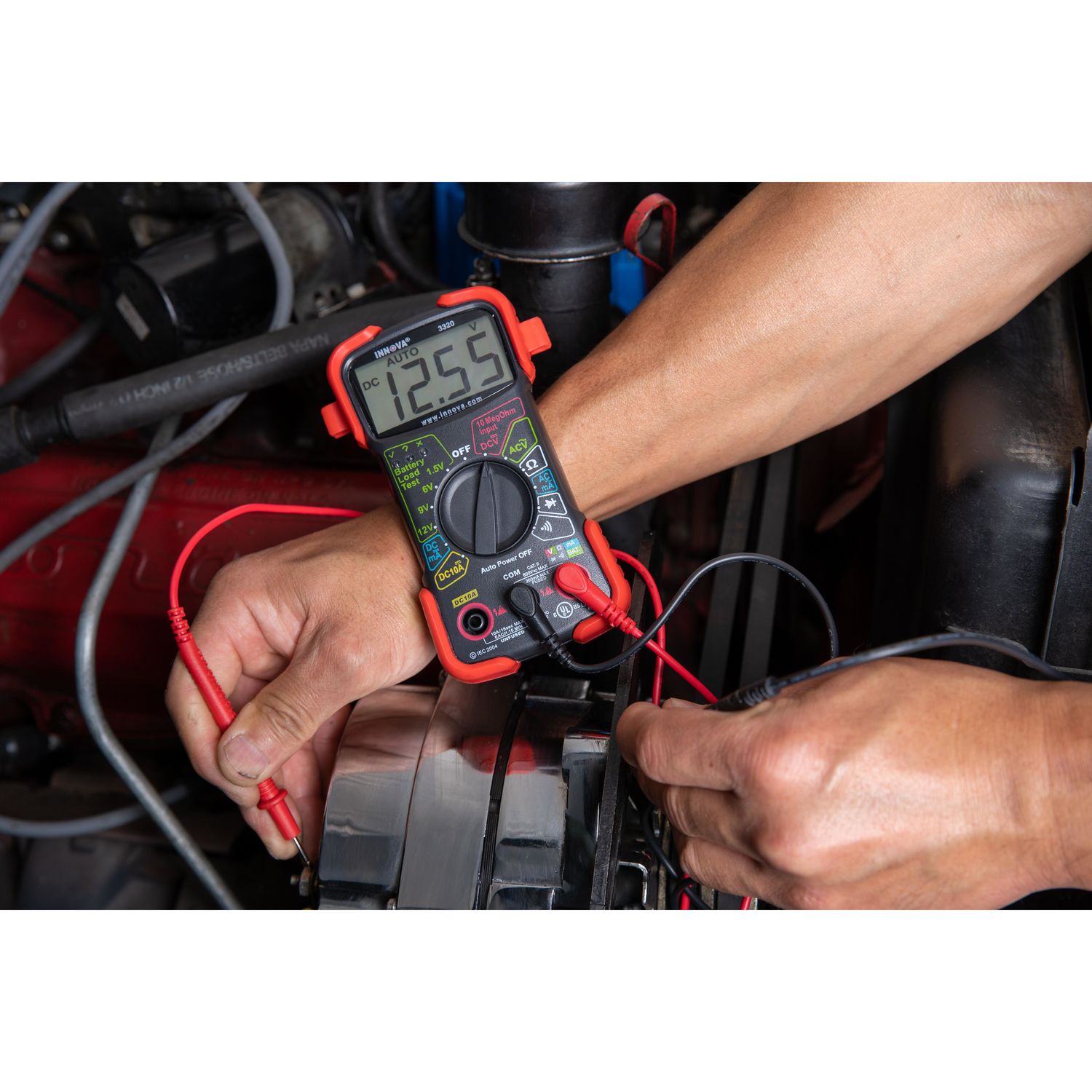 Innova Multimetro digital de ajuste automatico