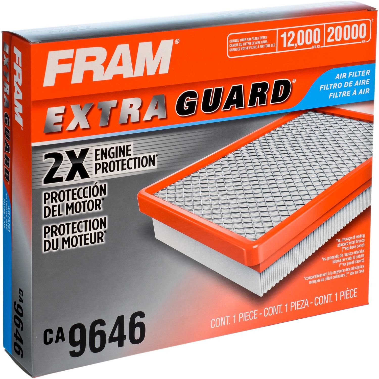 Filtro de Aire FRAM Extra Guard CA9646