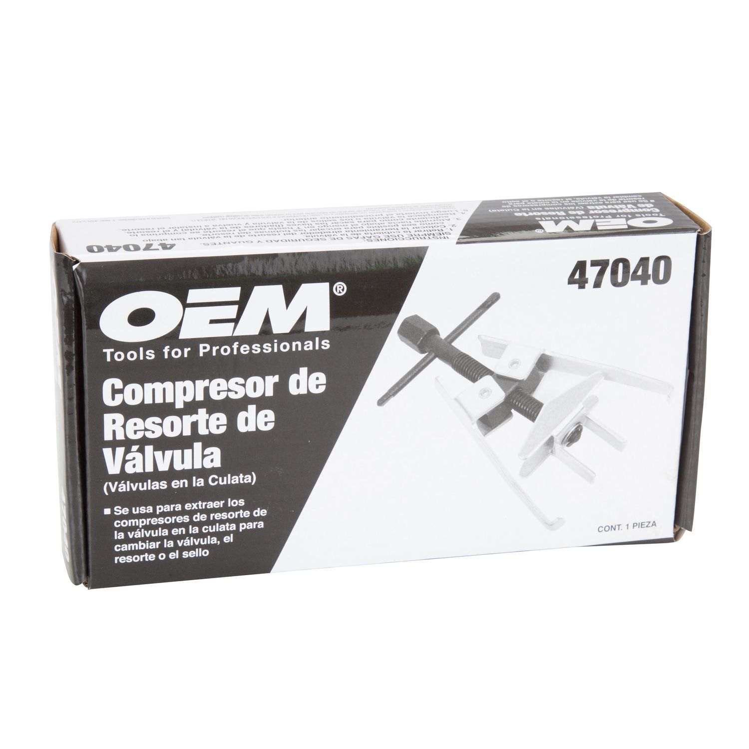 OEMTOOLS Compresor de Resorte de Valvula