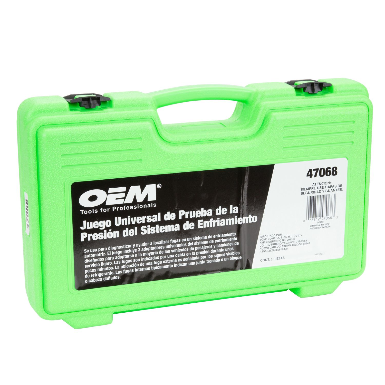 OEMTOOLS Probador de Fugas para Sistema de Enfriamiento