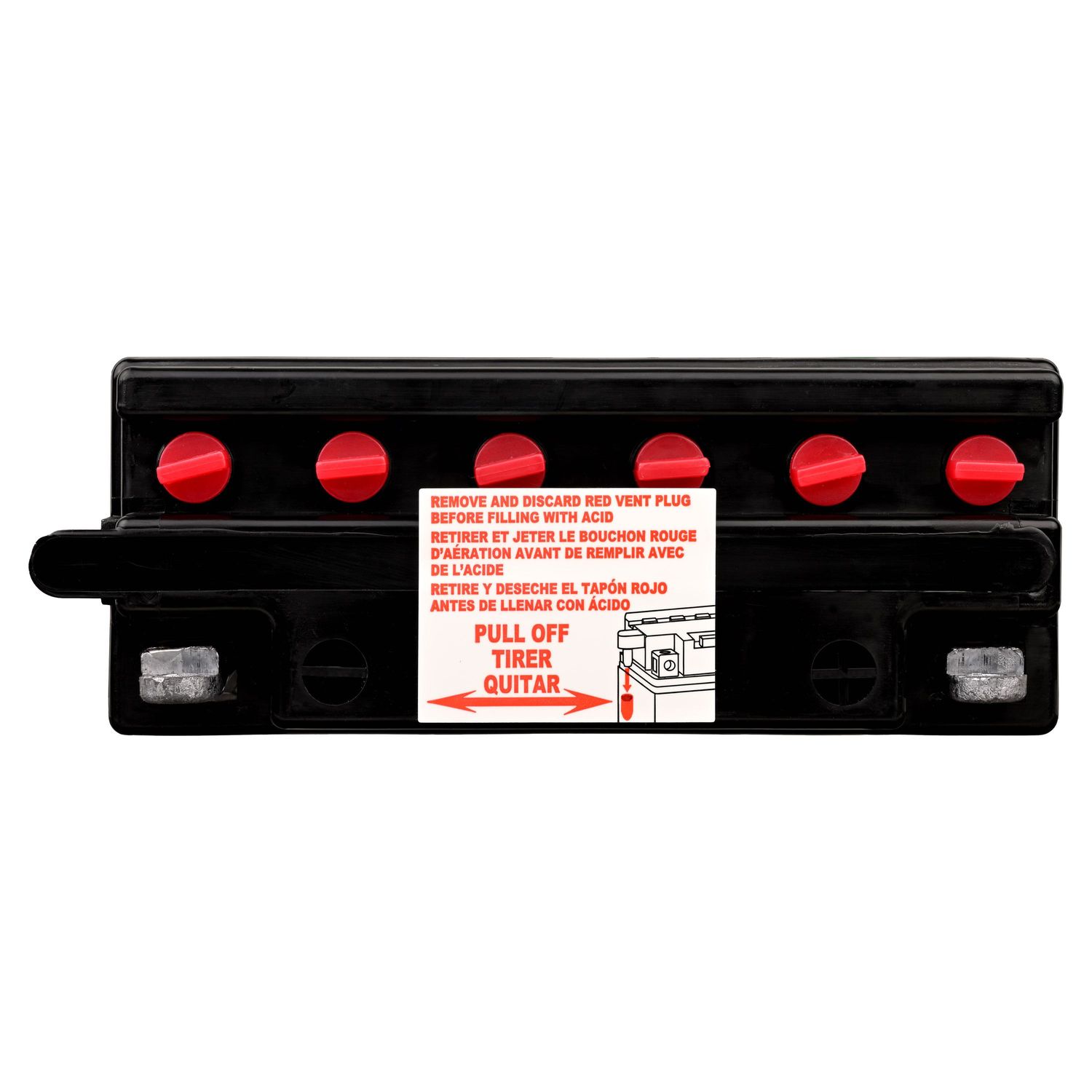 Bateria para Motocicleta Duralast Convencional Seca Grupo 12N7B-3A 70 CCA