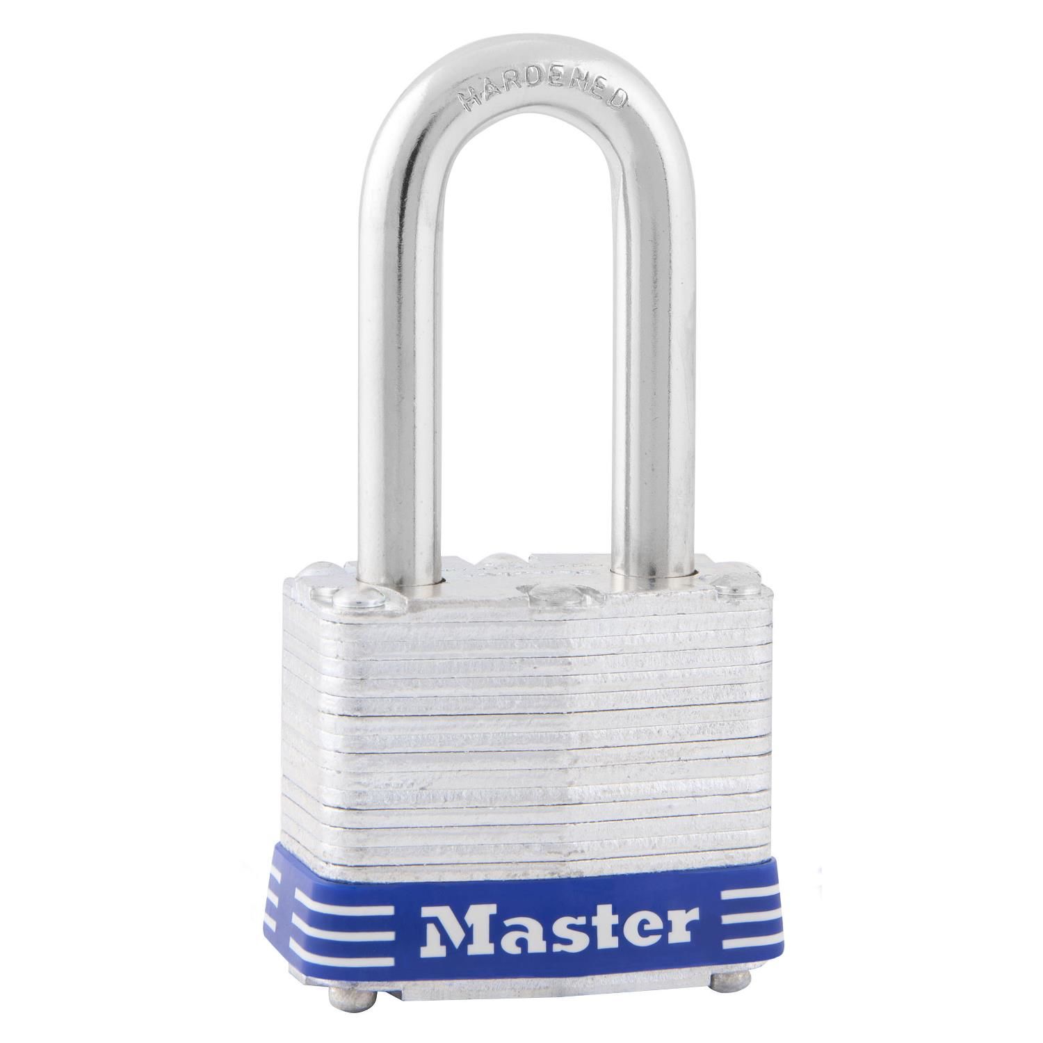 Master Lock Candado Laminado con Gancho Largo, 40 Mm