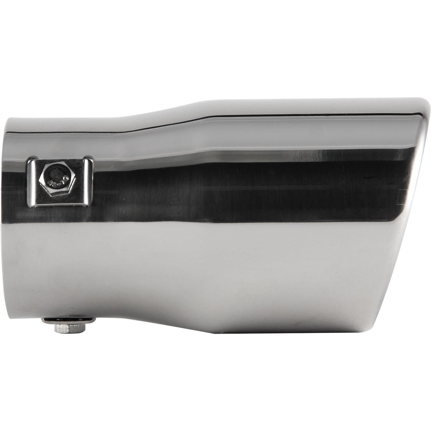 Rush Racing Exhaust Punta para Escape Inclinada de Acero, Entrada de 3 ...