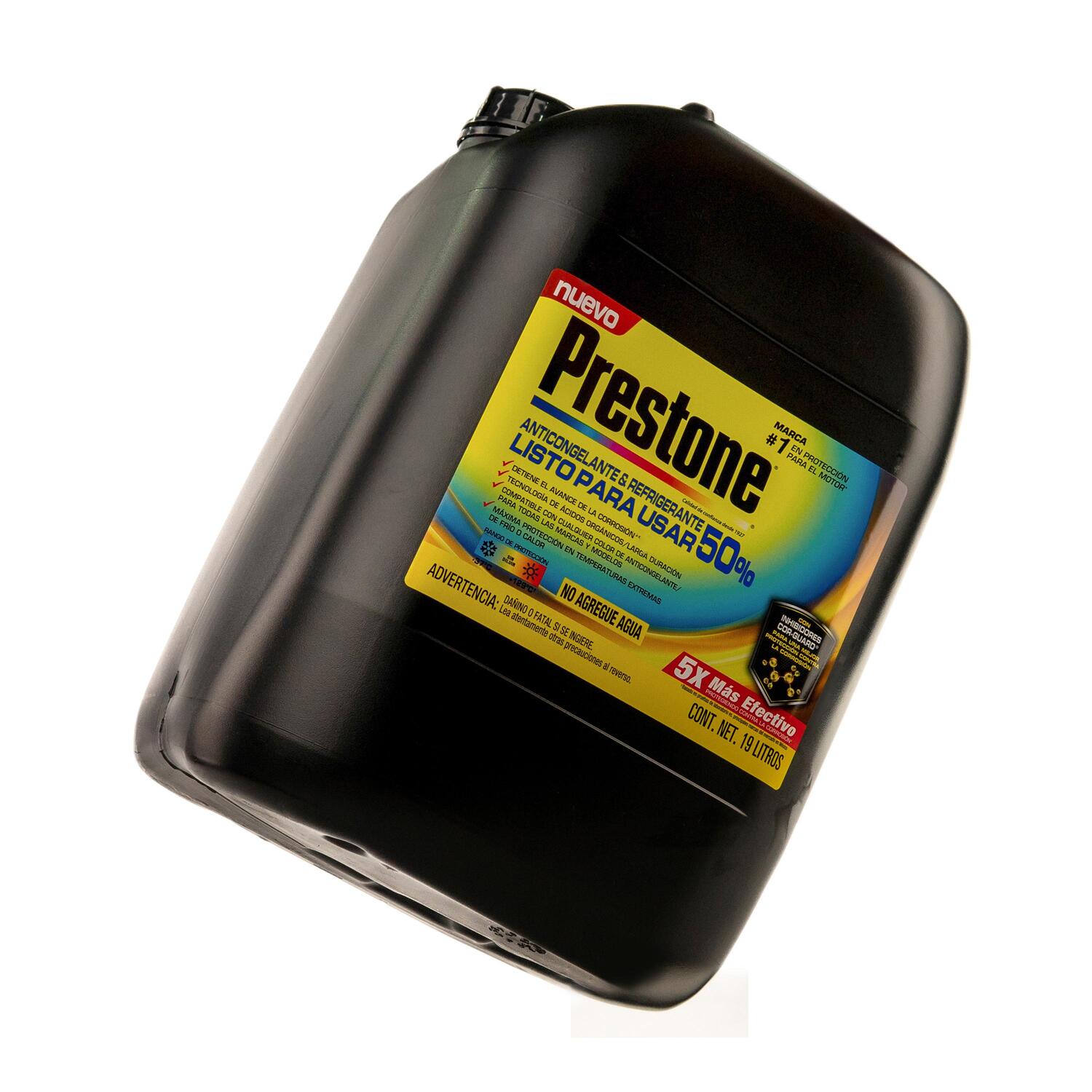 Anticongelante Refrigerante de Motor Prestone Ligeramente Amarillo a ...