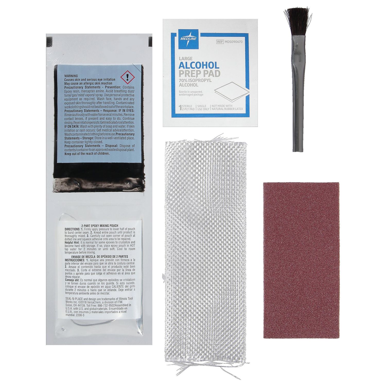 Permatex Kit de Reparacion de Tanque de Plastico