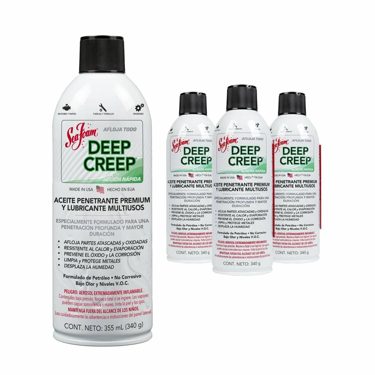 Lubricante Penetrante Multiusos Sea Foam Deep Creep