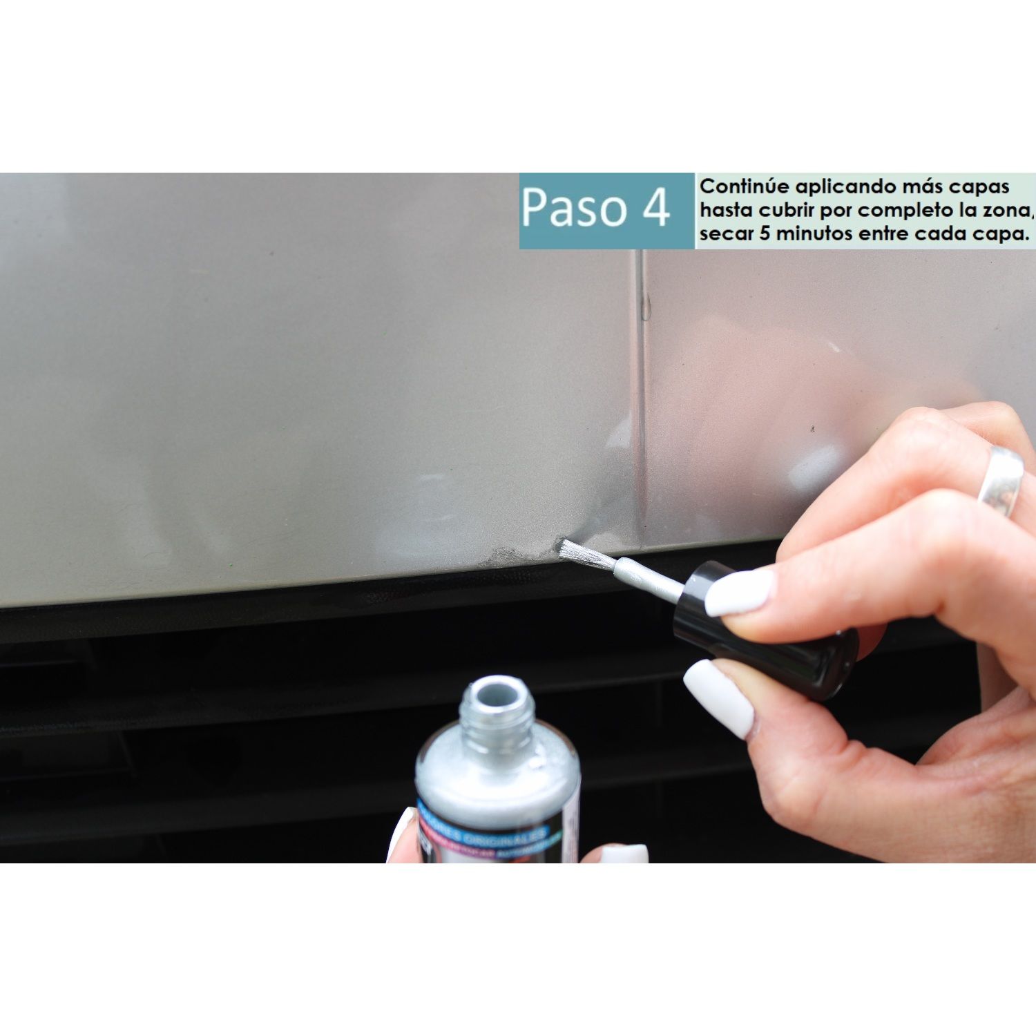 Pintura de Retoque Universal Pinauto Sholt Color Gris Maquinaria