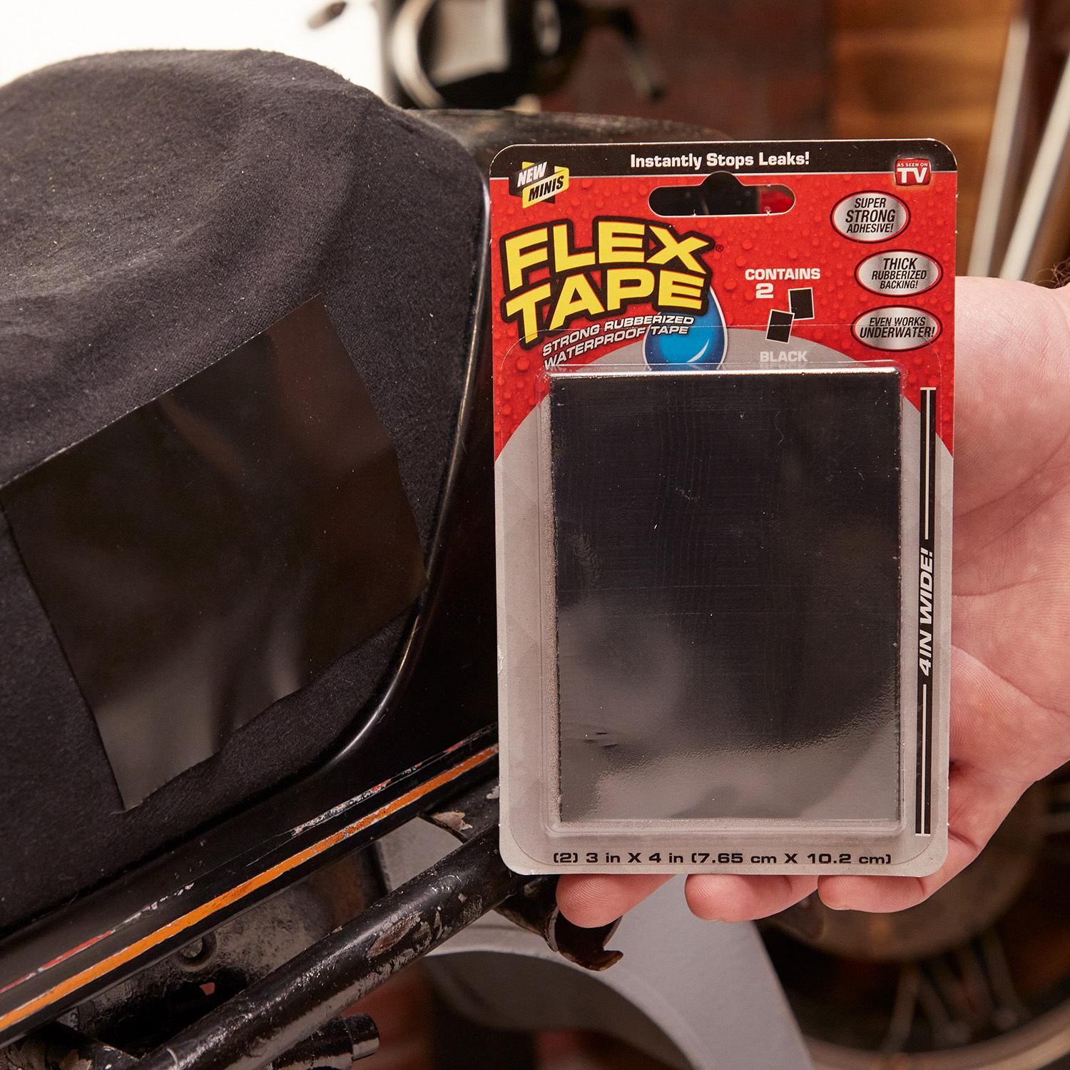 Flex Tape Minicinta Flexible, Negra