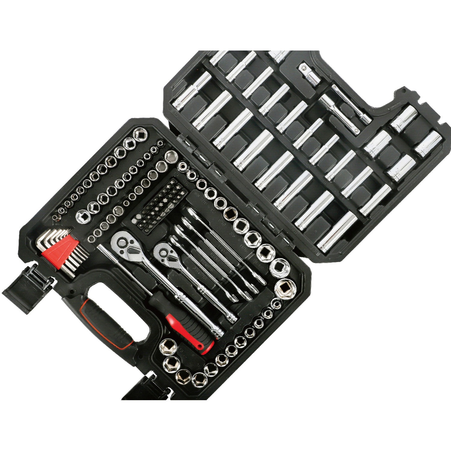 SureBilt Juego de Herramientas de Mecanica SAE/Metrico 138 Piezas