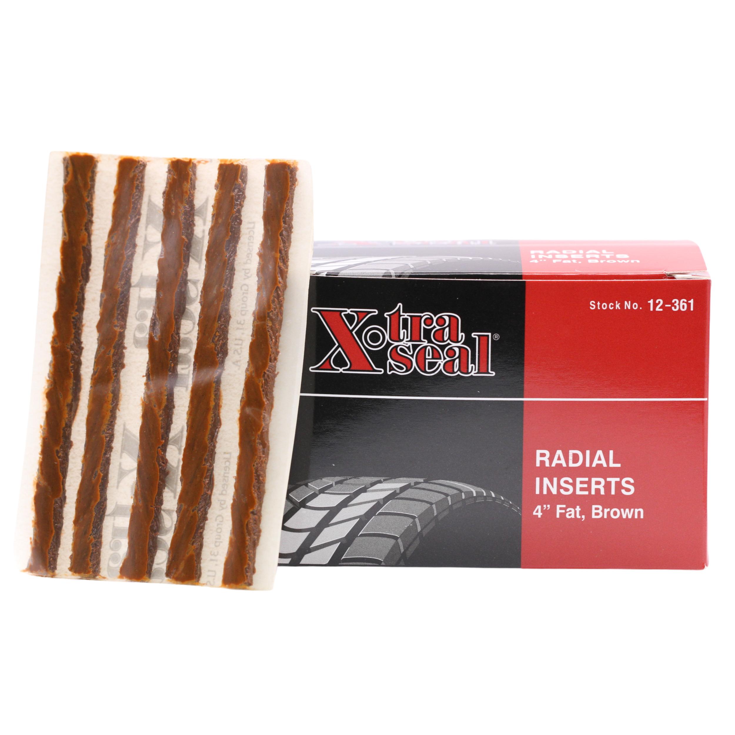X-tra Seal 4in Fat Brown String Plug 50 Pack