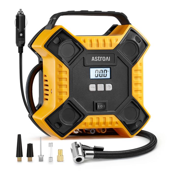 AstroAI 12 Volt DC Air Compressor Integrated Metal Structure