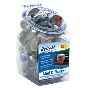 Refresh Your Car Mini Diffuser Loaded Display 40 Piece