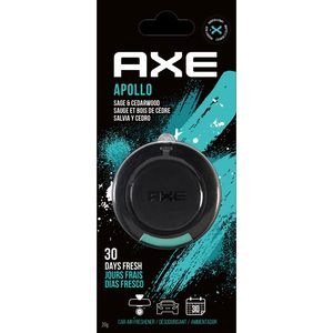 Axe Auto Air Fresheners Apollo Sage and Cedarwood Scent Air Freshener ...