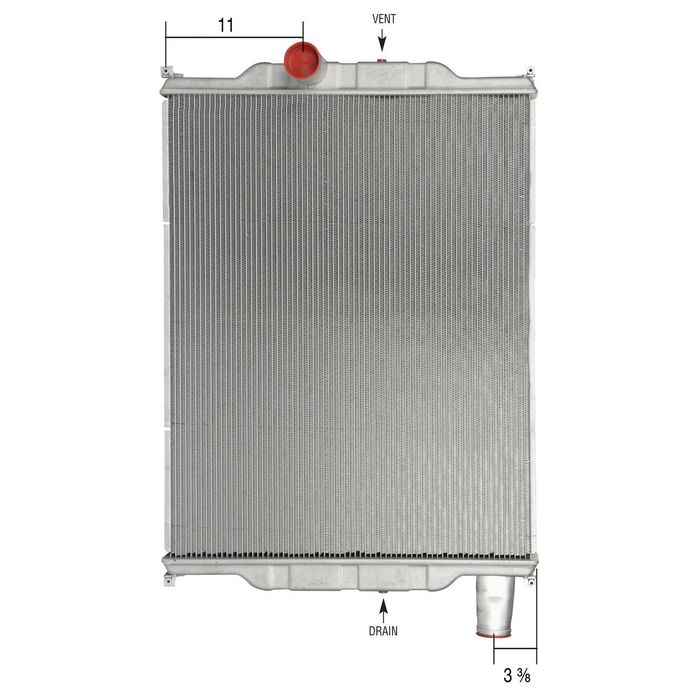Duralast Radiator 2001 3527