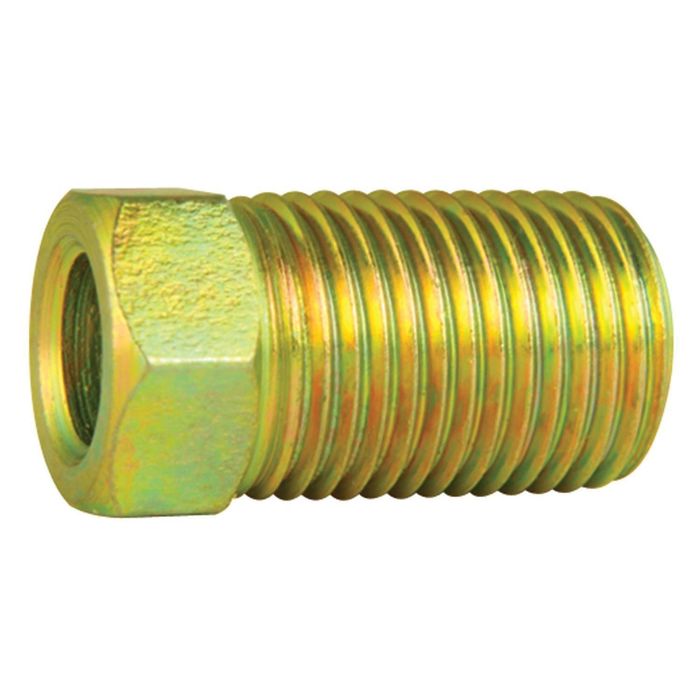 AGS Brass 7/16in Tube Nut Fitting