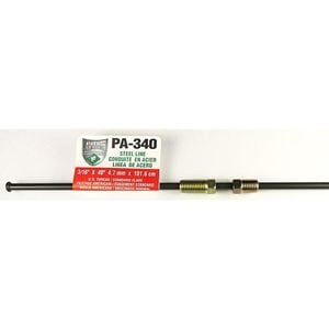 AGS Poly Armour 3/16in x 40in PVF Steel Brake Line