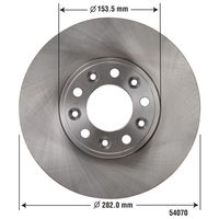 Brake Rotors - Front & Rear Disc Brakes