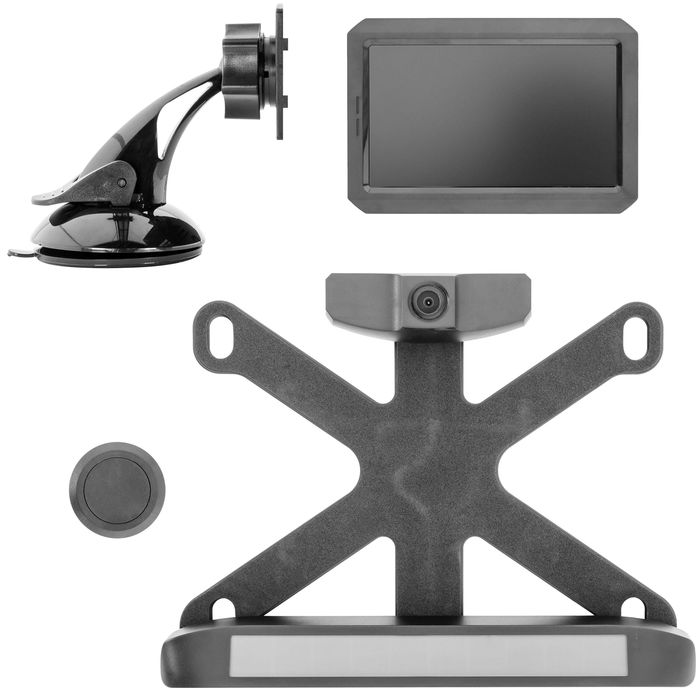 EchoMaster Monitor with License Plate Camera