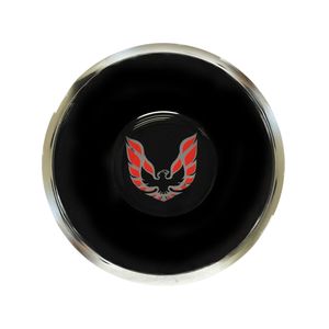 Auto Pro USA Red Firebird Emblem S6 Deluxe Horn Button