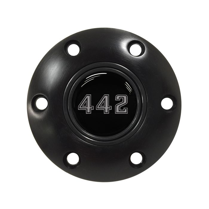 Auto Pro USA 2 3/4in 442 Emblem Badge for 69-72 with Black Aluminum ...