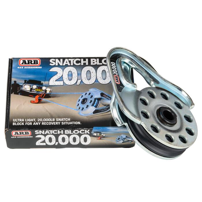 ARB 20,000lbs Winch Accessory Kits Snatch Block for Use with 1/4in to 1 ...