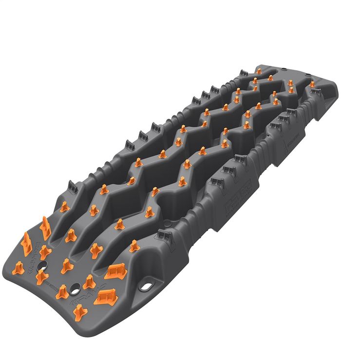 ARB 45.67in x 12.99in x 2.56in Gray and Orange Nylon Teeth Traction Mat
