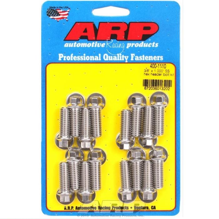 ARP Auto Racing Stainless Hex Head Header Bolt Kit