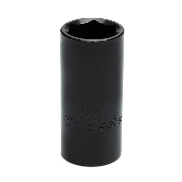 Duralast 1/2in Drive 27mm Deep Impact Socket