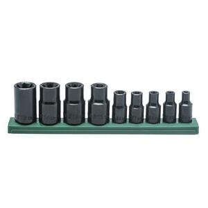 Duralast 1/4in and 3/8in Drive External Torx Socket Set