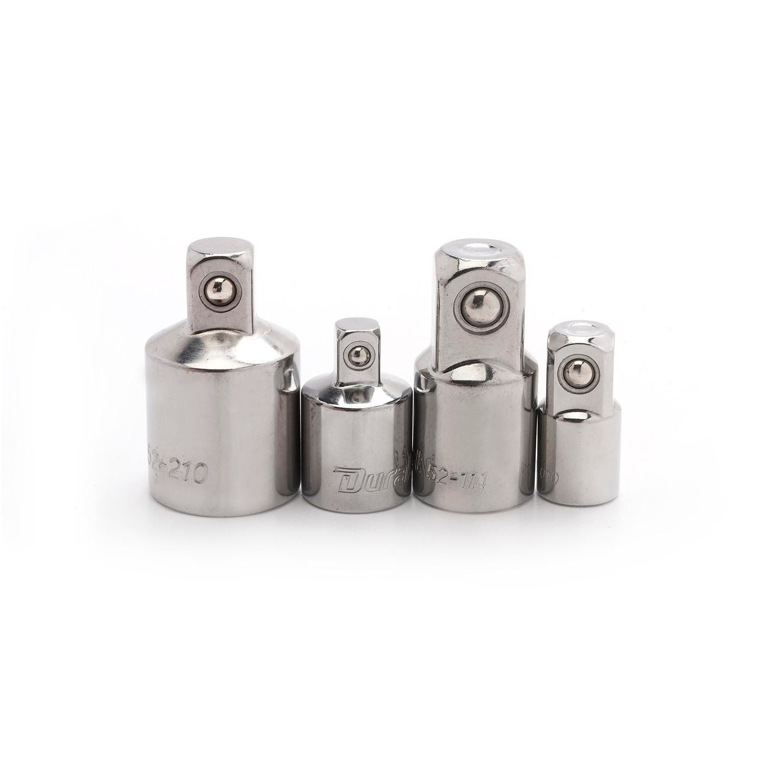 Duralast Chrome Steel Adapter Set 4 Piece