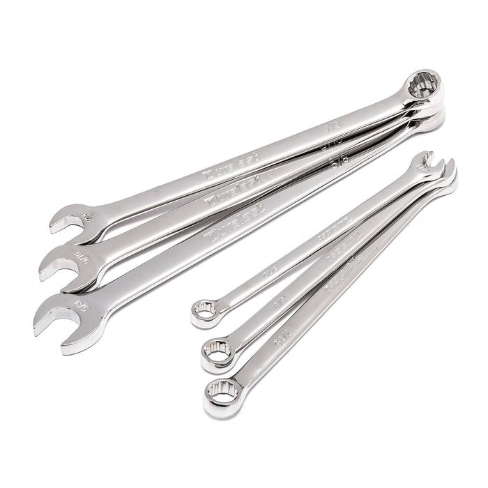 Duralast SAE Combination Wrench Set 6 Piece