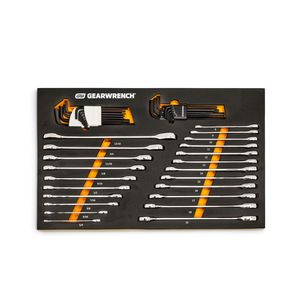 Gearwrench Wrench and Hex Key Set 44 Piece