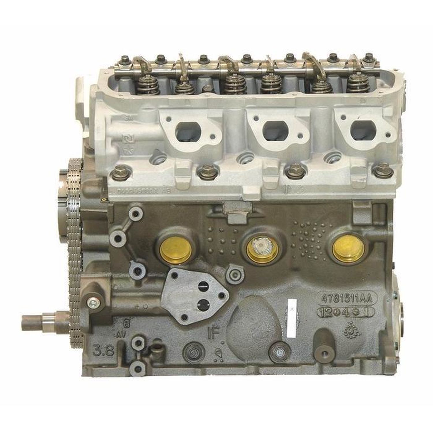 NuTech Remanufactured Long Block Engine DDA3