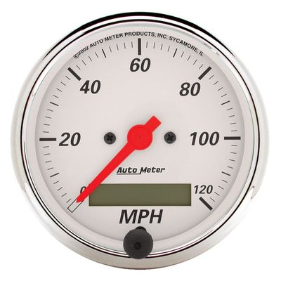AutoMeter Arctic White Speedometer