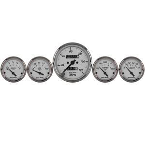 AutoMeter American Platinum Multiple Gauge Set 5 Piece
