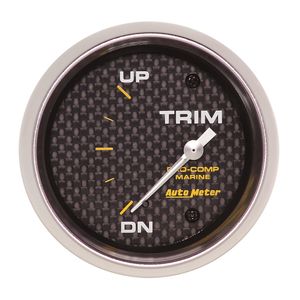 AutoMeter 2 5/8in Electric Gauge Trim Level