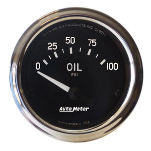 AutoMeter 2 1/16in 0-100 PSI Cobra Electric Oil Pressure Gauge
