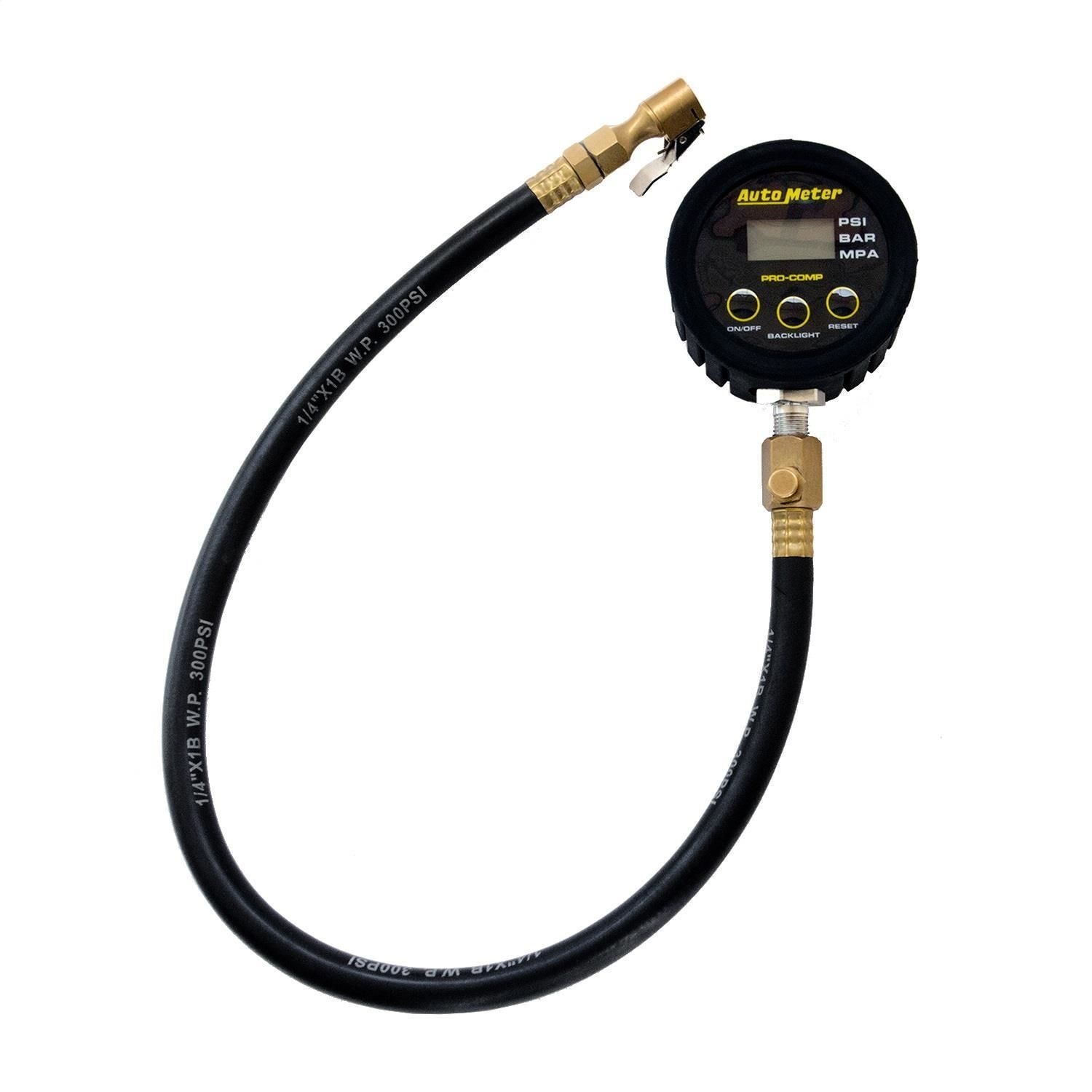 AutoMeter 0-50 PSI Tire Pressure Gauge AutoMeter 0-50 PSI Tire Pressure Gauge