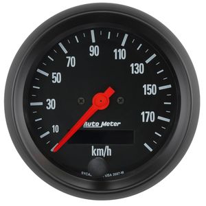 AutoMeter Z Series 3 3/8in 190Km/H Electric Programmable Speedometer Gauge