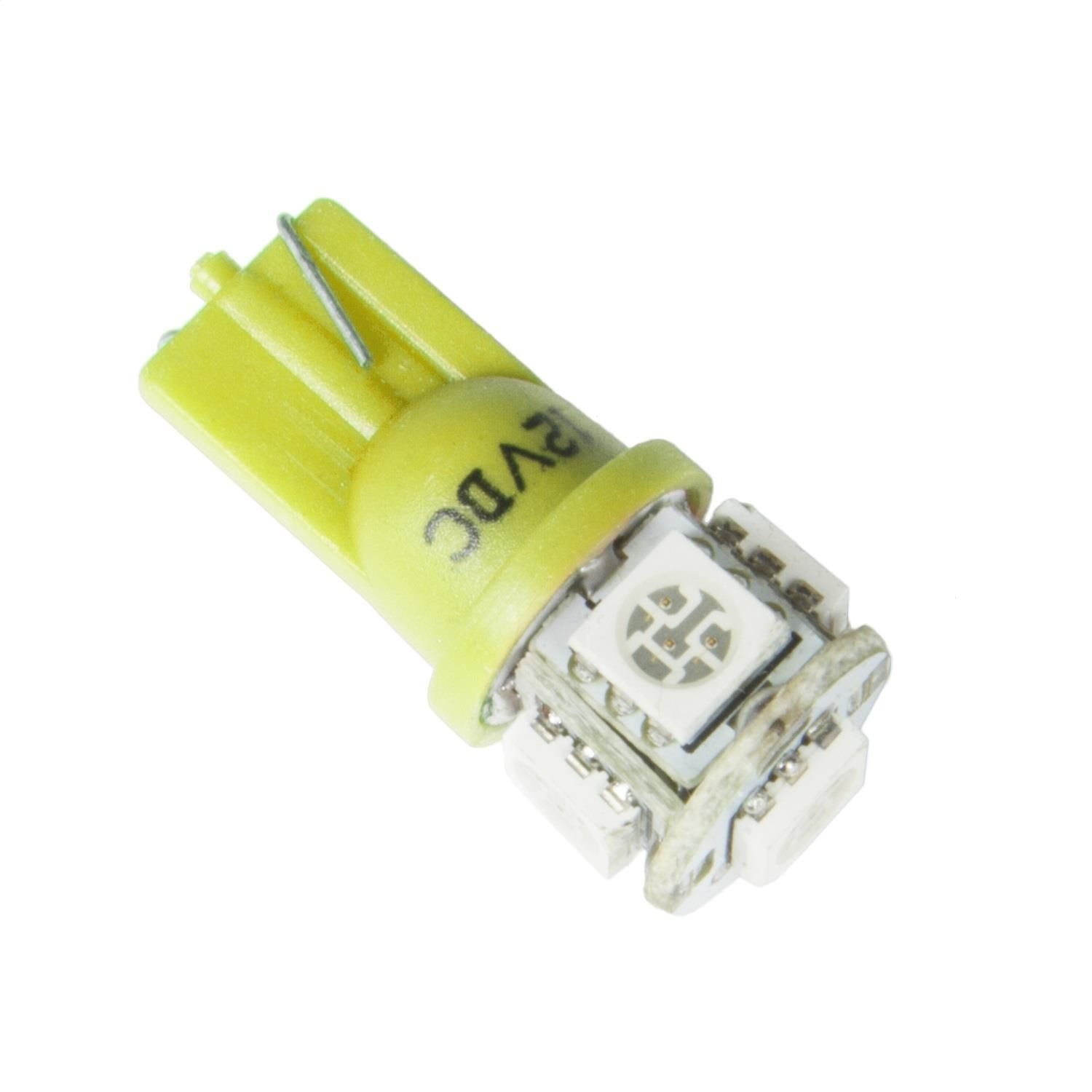 AutoMeter Amber T3 Wedge Replacement LED Gauge Bulb