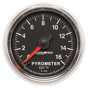AutoMeter 2 1/16in 0-1600 Degree GS Digital Pyrometer Gauge